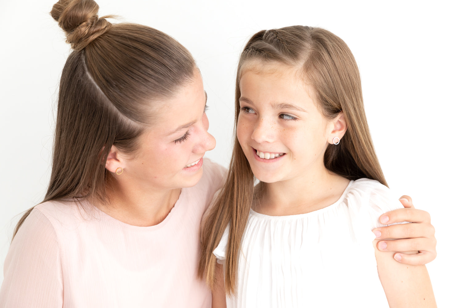 10mm Circle Gold – Little and Five